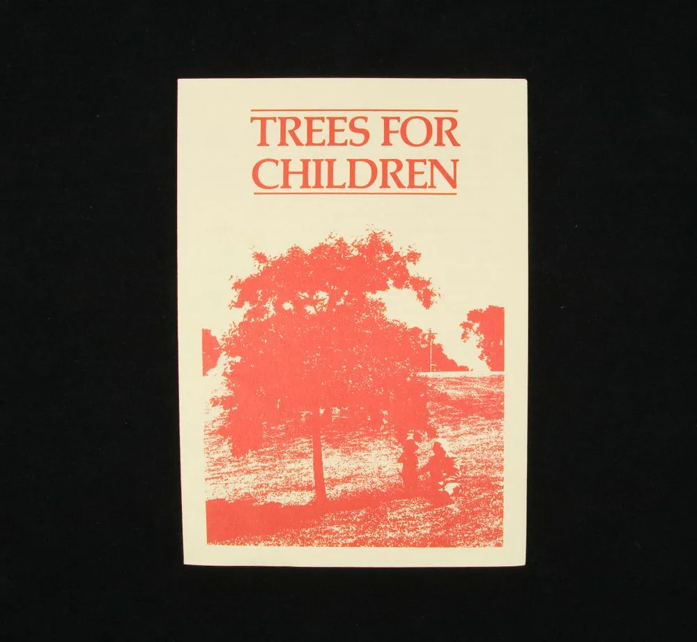 Leaflet, 'Trees for children' | Record | DigitalNZ
