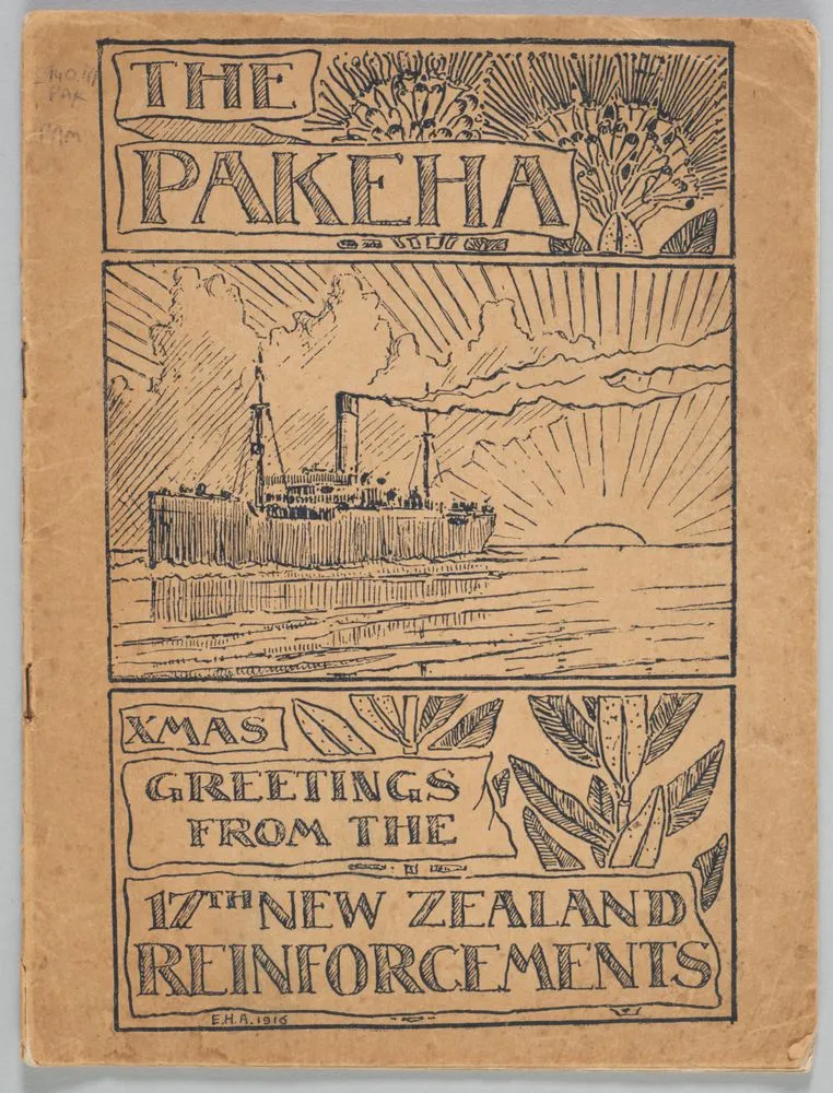Troopship publication: The Pakeha | Record | DigitalNZ