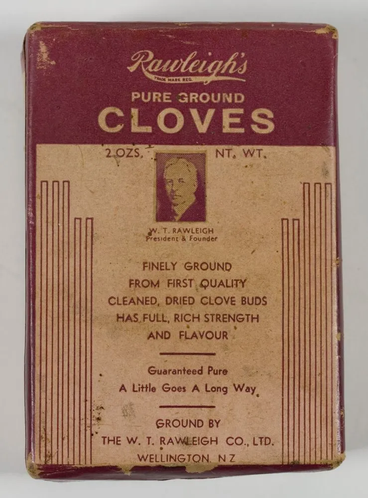 Packet of pure ground cloves | Record | DigitalNZ