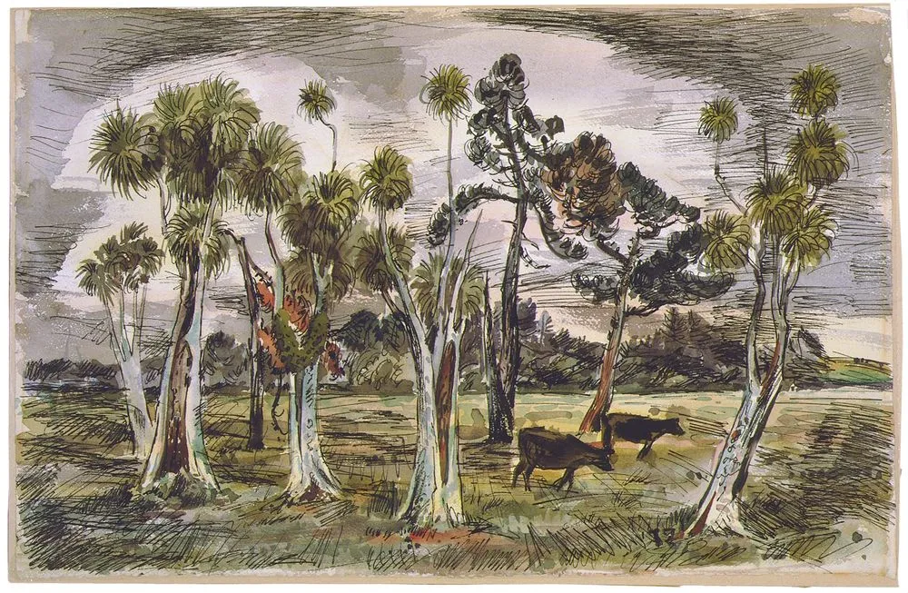 Cabbage trees | Record | DigitalNZ