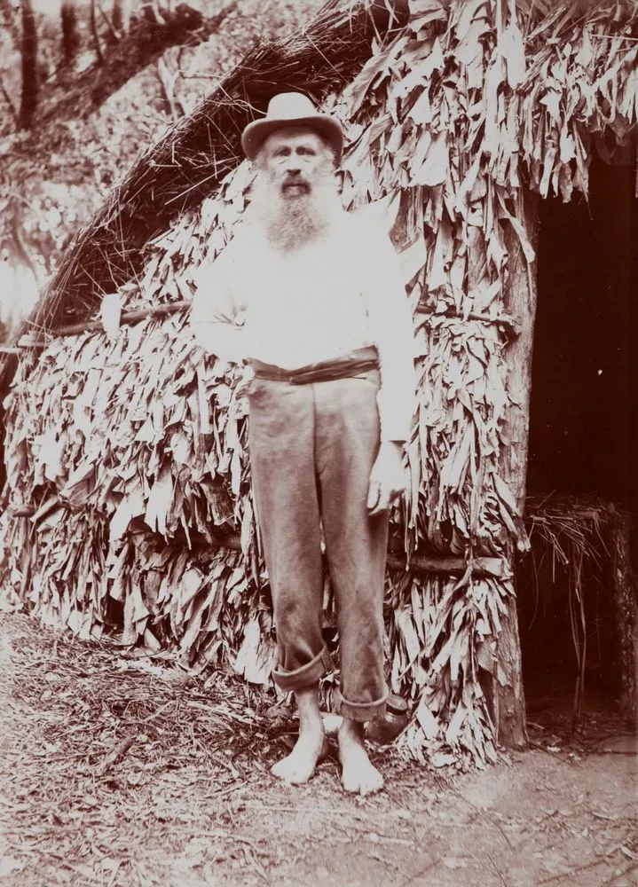 'Thomas Bell, aged 69. Denham Bay, Sunday Island' | Record | DigitalNZ