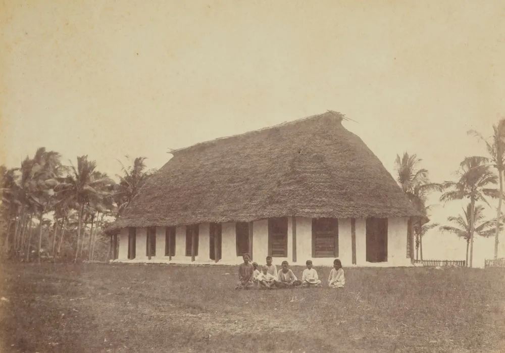 Church Niue. From the album: Views in the Pacific Islands | Record ...