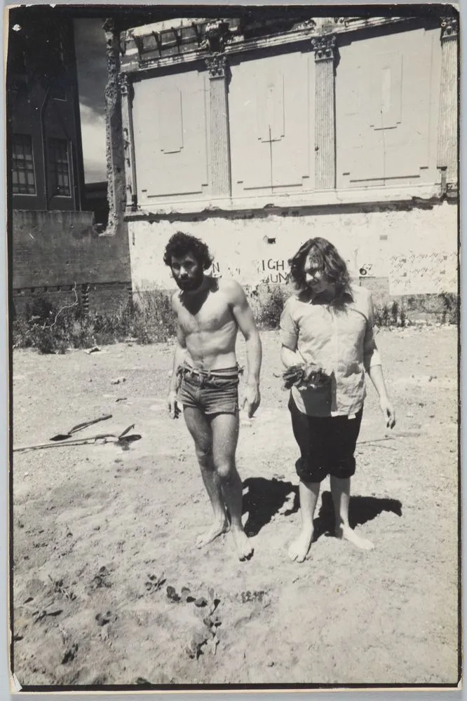 Chris Lipscombe & Hugh Walton cabbage planting | Record | DigitalNZ