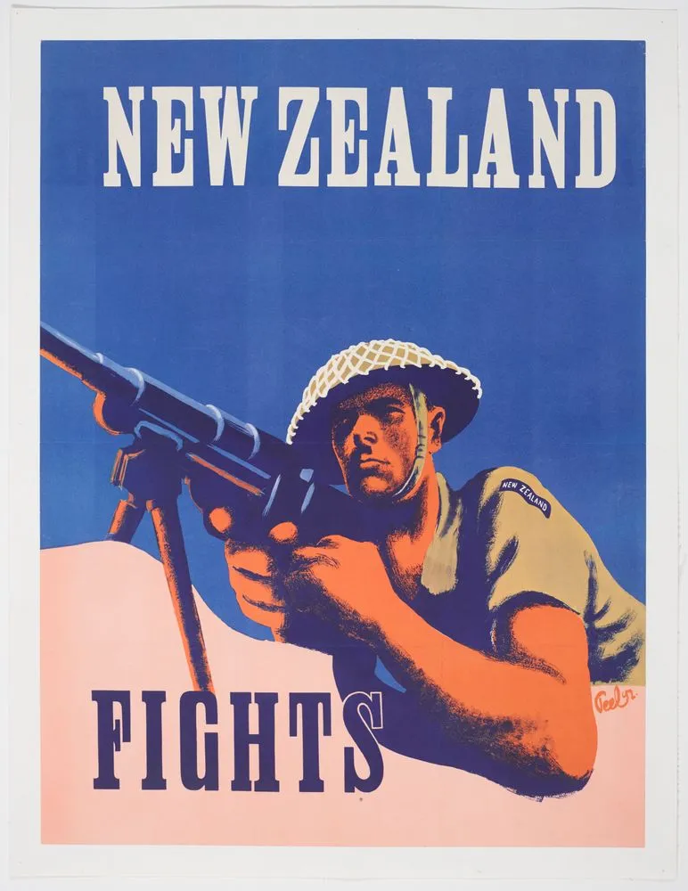 Poster, 'New Zealand Fights' | Record | DigitalNZ