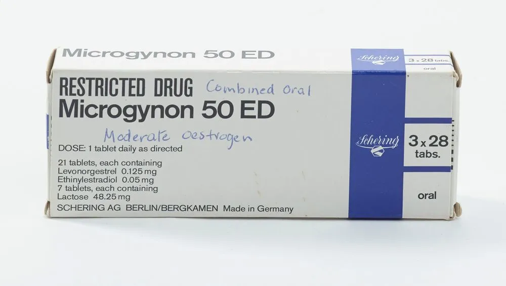 Contraceptive Pill, "Microgynon 50 ED" | Record | DigitalNZ