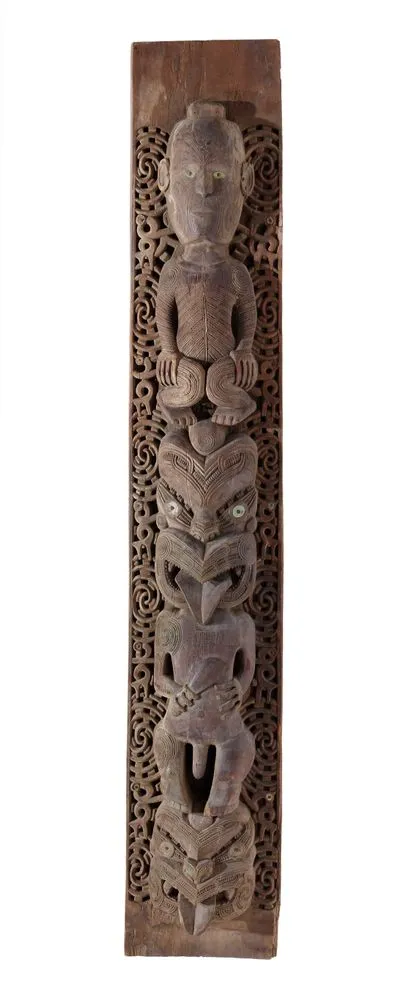 Poupou (side wall post) | Record | DigitalNZ