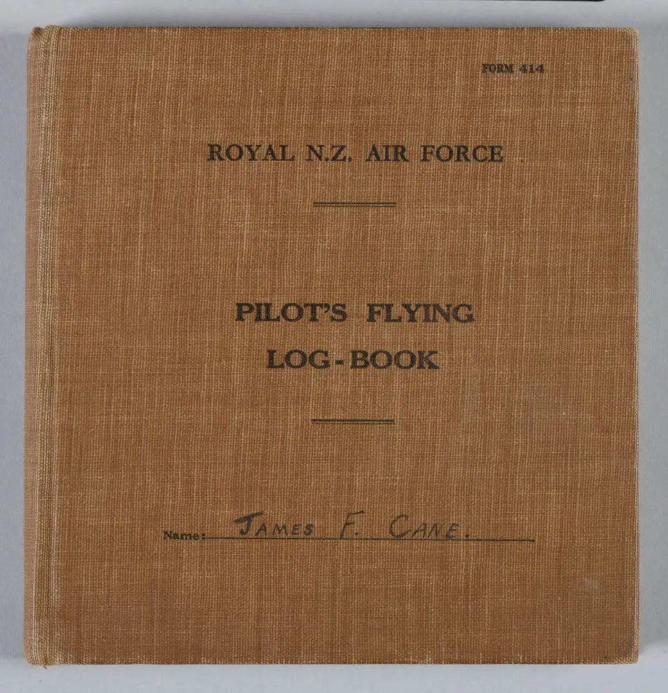 Pilot's Flying Log-Book | Record | DigitalNZ