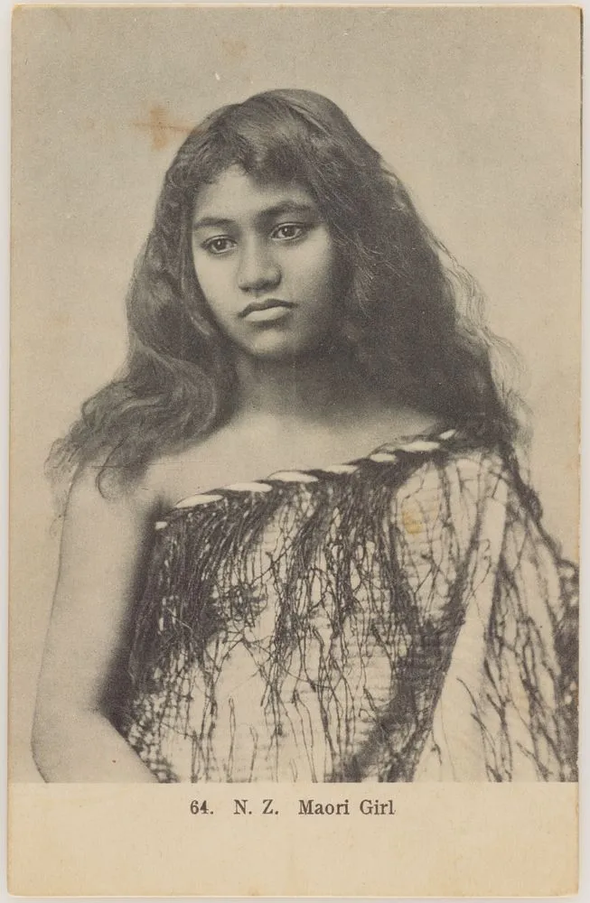 New Zealand Maori Girl | Record | DigitalNZ