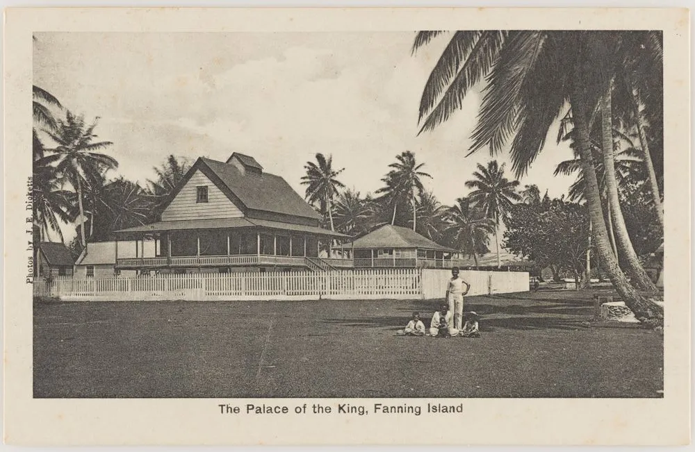 The Palace of the King, Fanning Island | Record | DigitalNZ