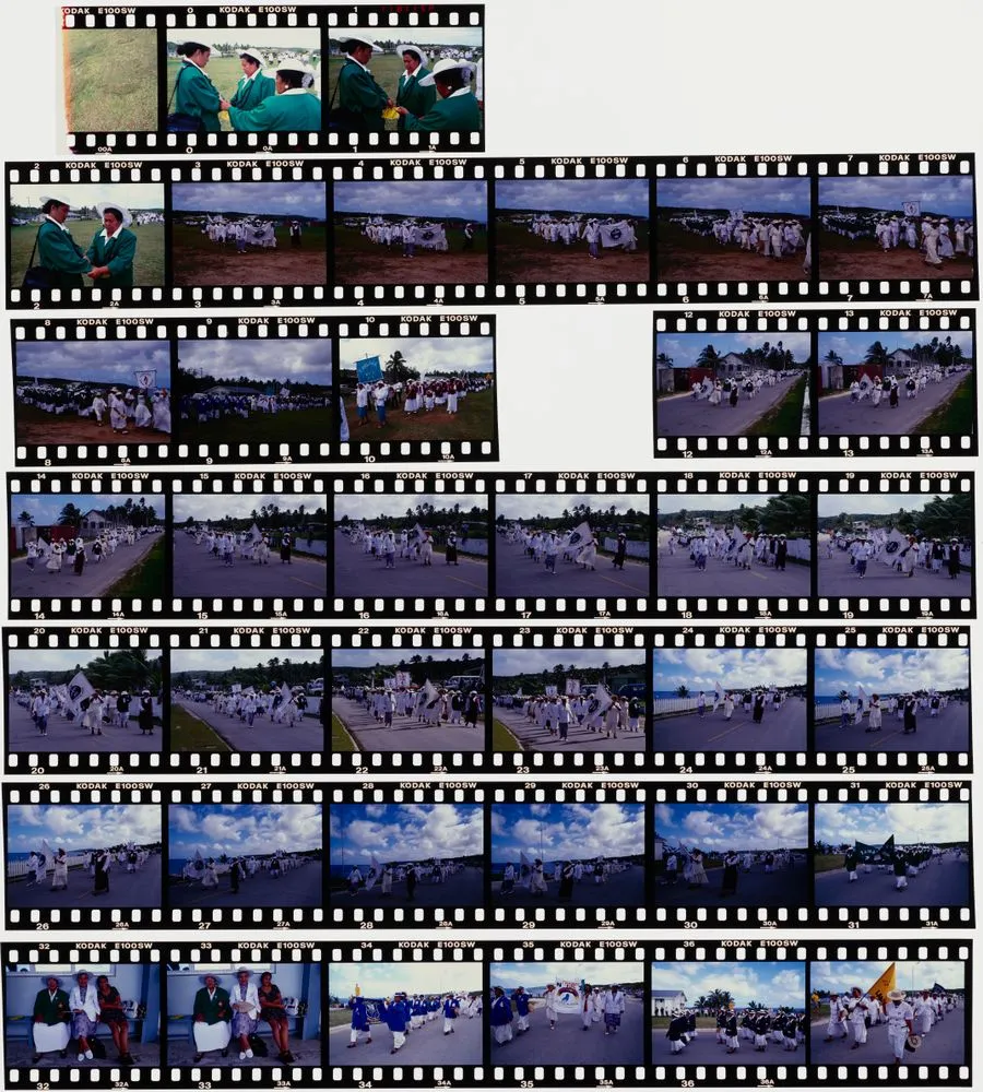 Women's Day parade of villages, Alofi Manse, Niue | Record | DigitalNZ