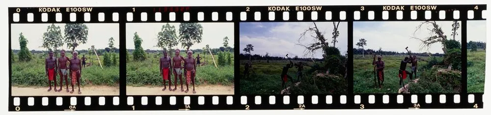 Three men, Vanuatu | Record | DigitalNZ