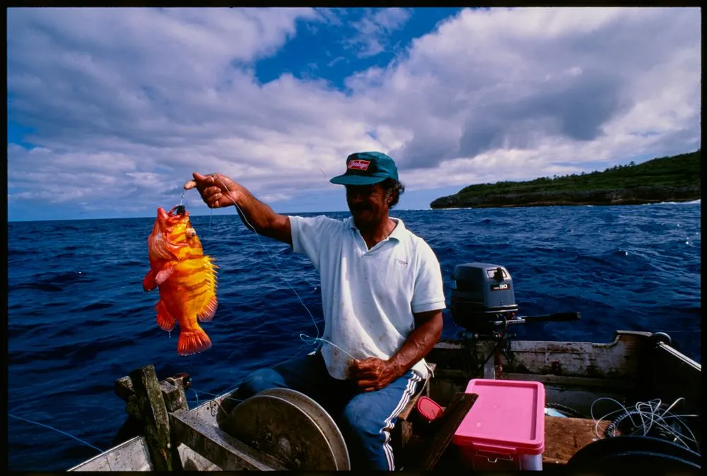 Fishing, Alofi, Niue | Record | DigitalNZ