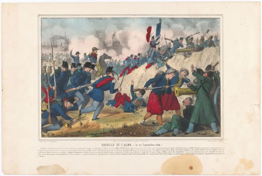 Battle of the Alma 20 September 1854 (Bataille de l'Alma le 20 ...