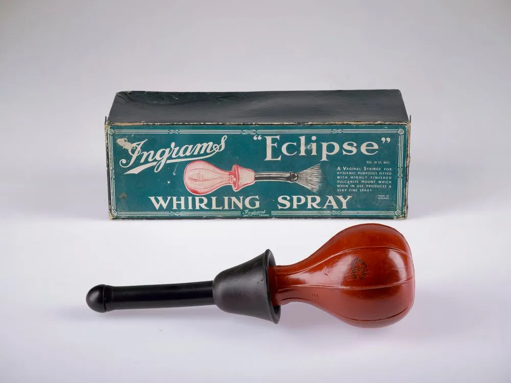 Vaginal syringe in packaging | Record | DigitalNZ