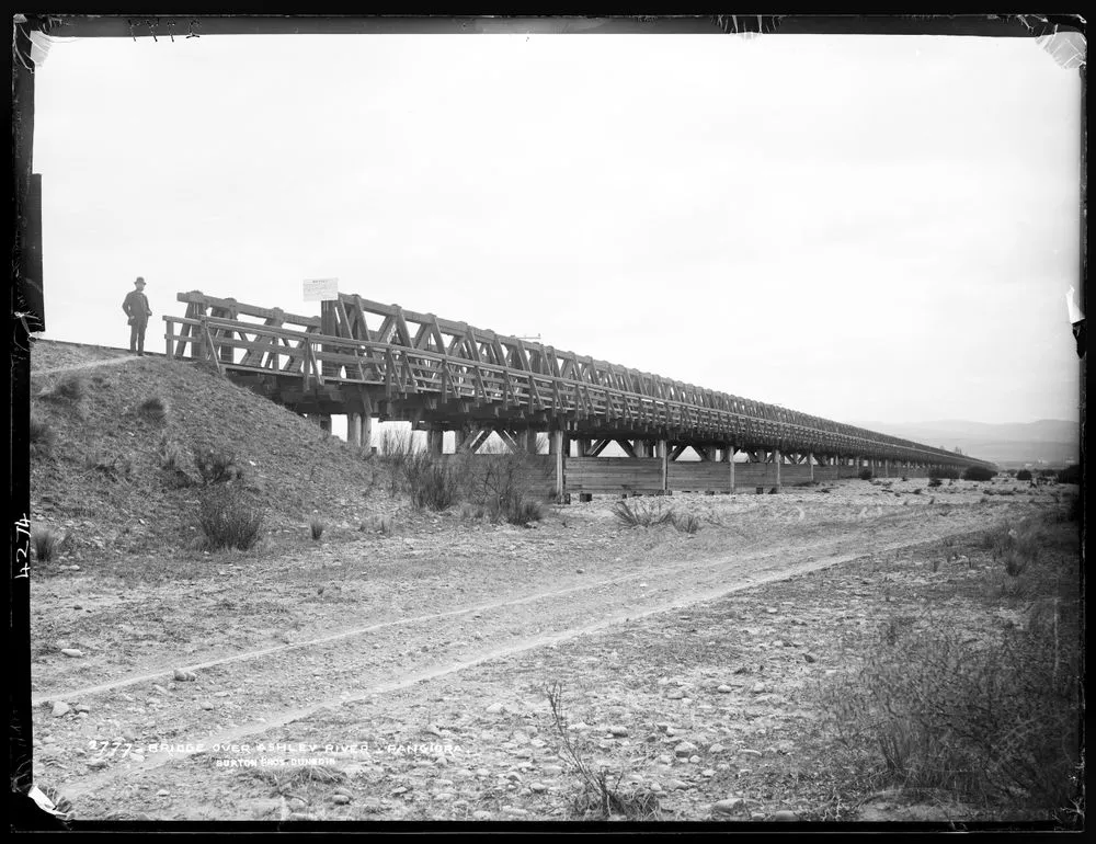 Bridge over Ashley River, Rangiora | Record | DigitalNZ