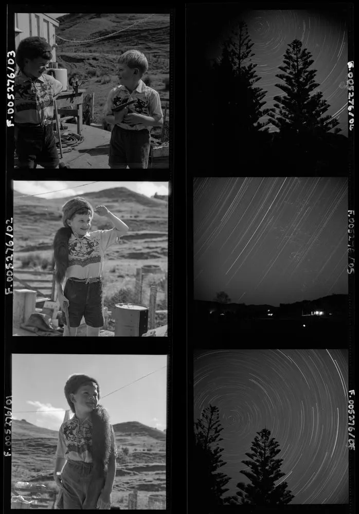 Robert Lee-Johnson and Warren Bracey; Night sky, Northland | Record | DigitalNZ