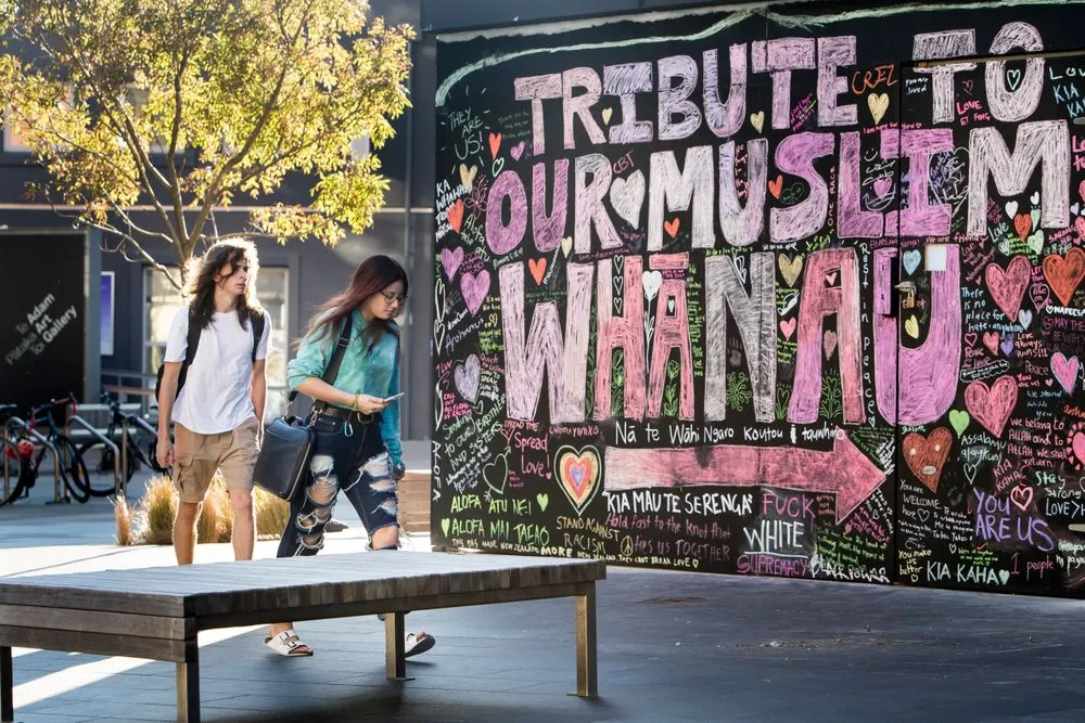 Victoria University of Wellington tribute wall | Record | DigitalNZ