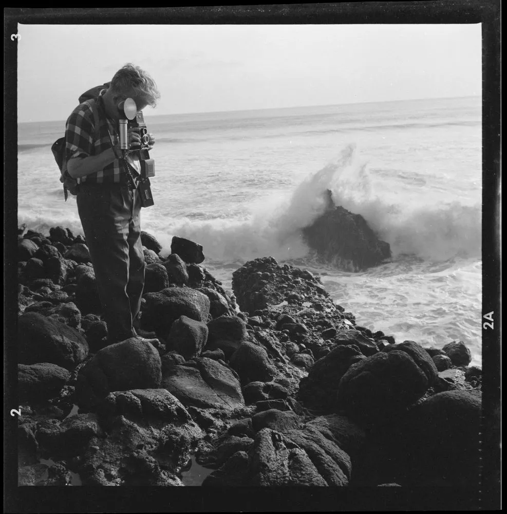 Olaf Petersen, Piha | Record | DigitalNZ