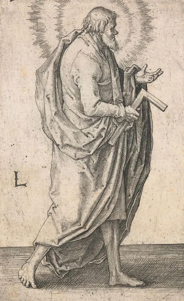 St James the Lesser, from the series: Christ, Paul and the Twelve Apostles | Record | DigitalNZ