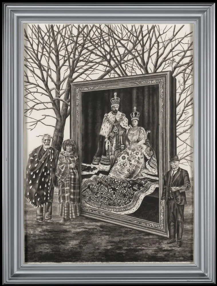 Antipodean Pictorial. King George V, (throne 1910) | Record | DigitalNZ