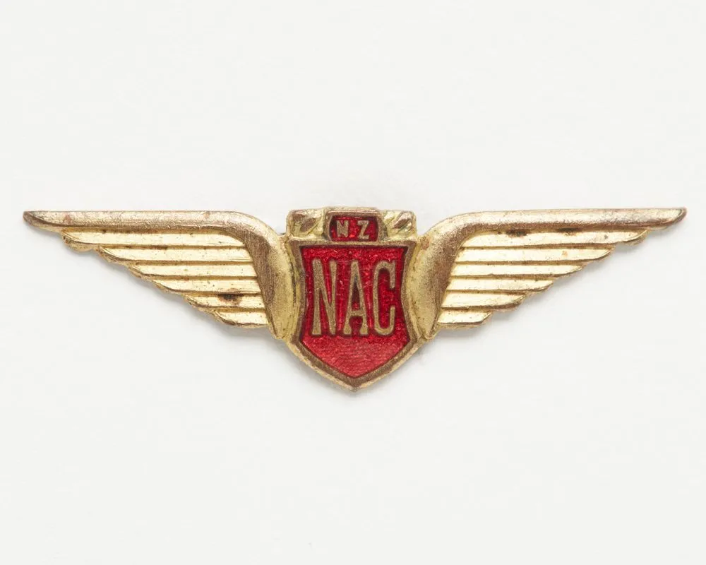 National Airways Corporation badge | Record | DigitalNZ