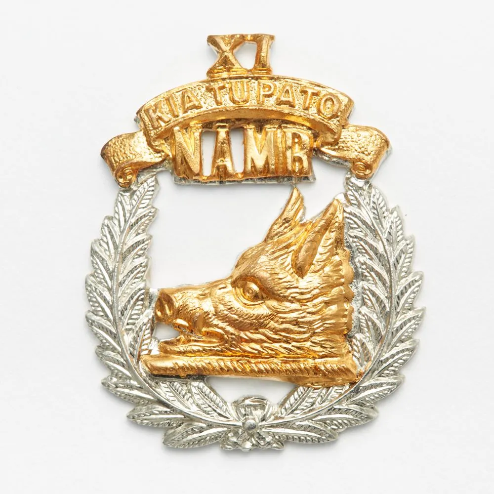Badge, 11th (North Auckland) Mounted Rifles | Record | DigitalNZ