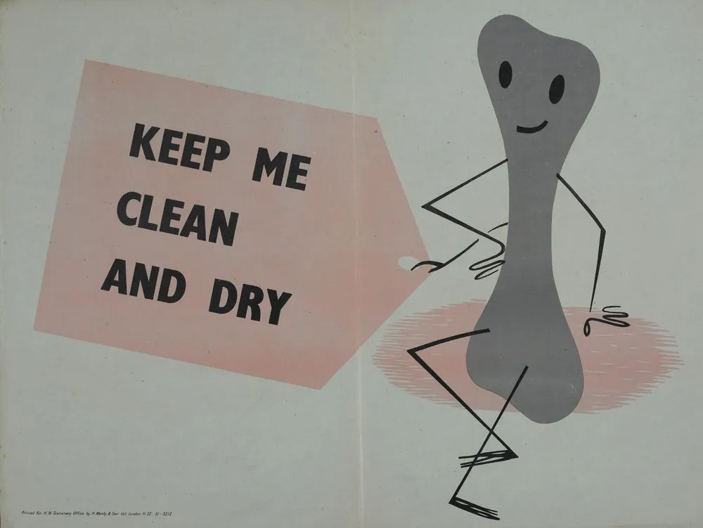 Poster, 'Keep me clean and dry' | Record | DigitalNZ