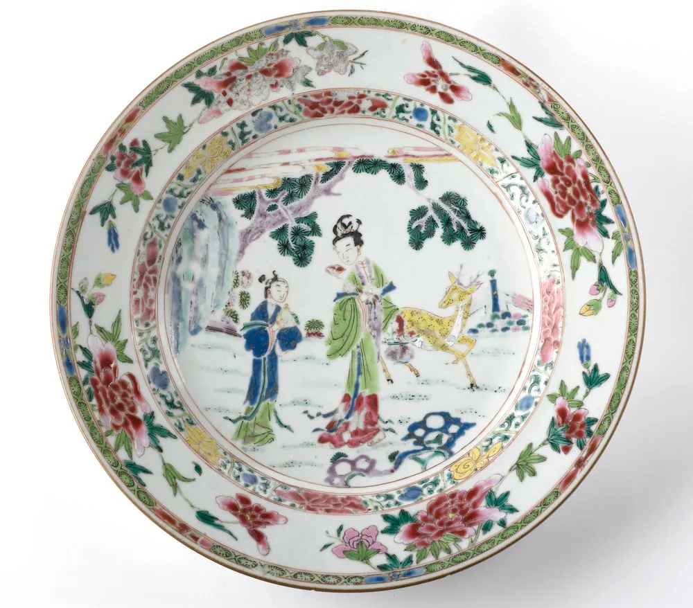 Porcelain plate | Record | DigitalNZ