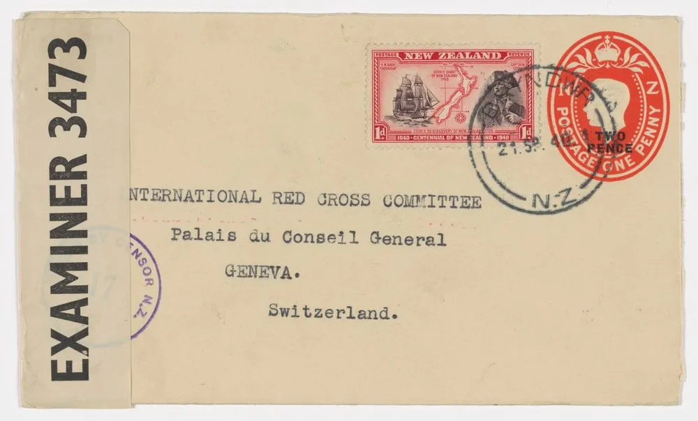 Philatelic 'cover' [envelope] | Record | DigitalNZ