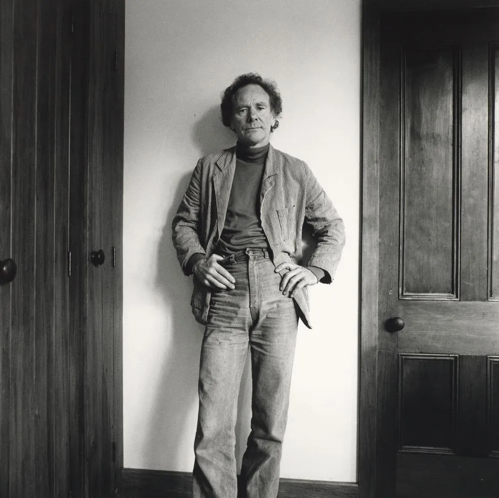 Pat Hanly, Auckland, 1987. From the series: Artists' portraits ...