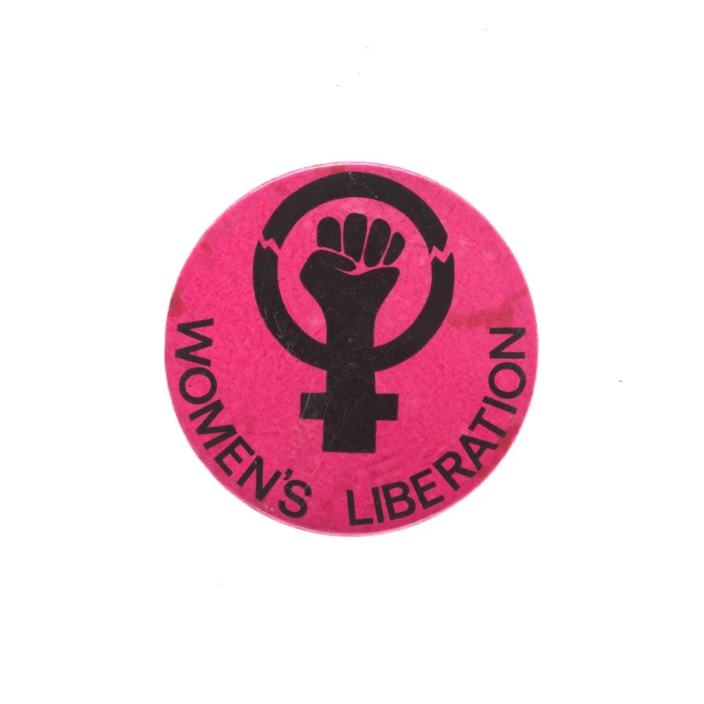 Women's Liberation badge | Record | DigitalNZ