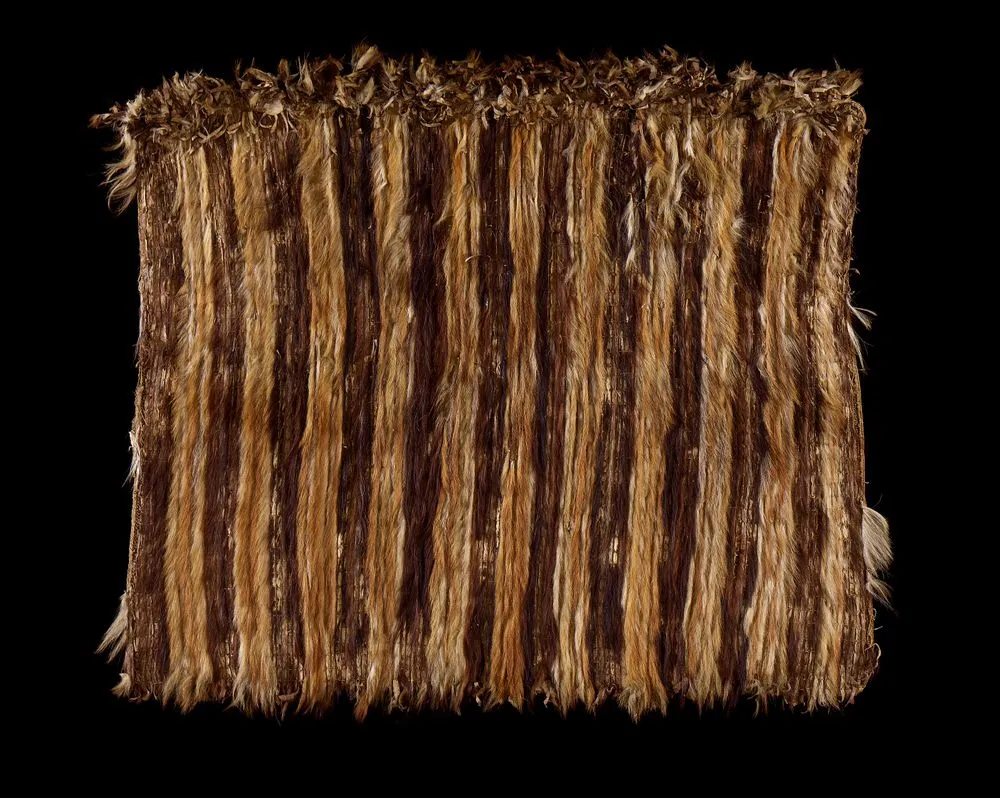Kahu kurī (dog skin cloak) | Record | DigitalNZ