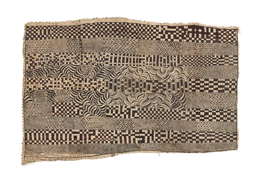 Hiapo (tapa cloth) | Record | DigitalNZ