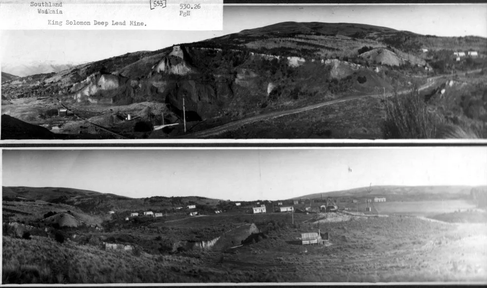 King Solomon Deep Lead Mine Waikaia | Record | DigitalNZ