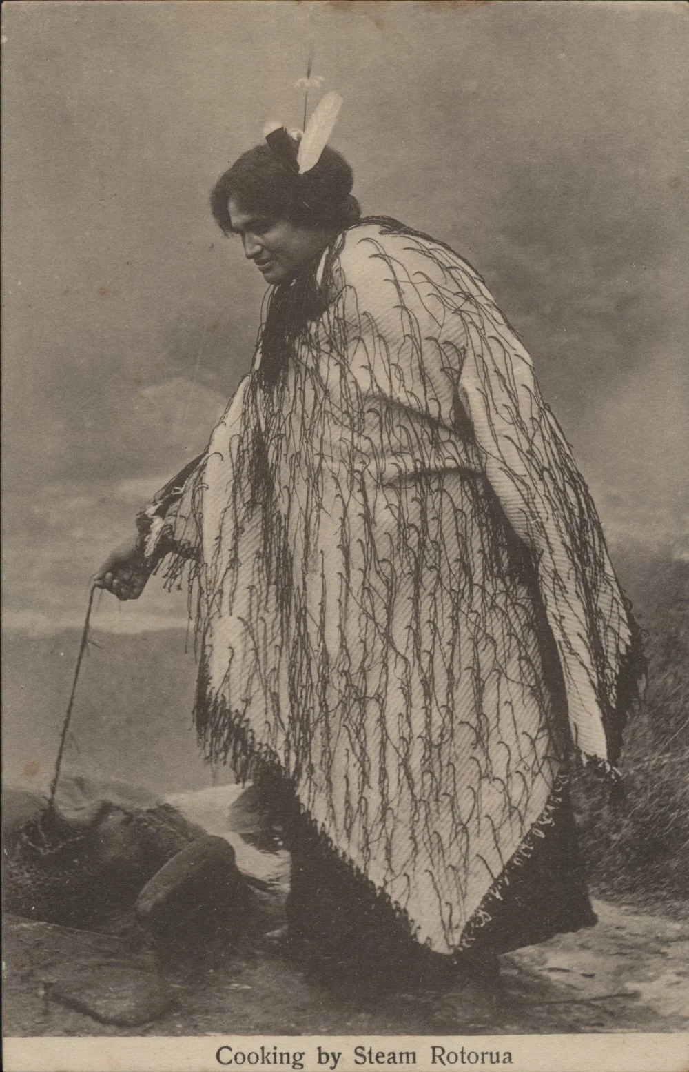 Cooking by steam, Rotorua | Record | DigitalNZ