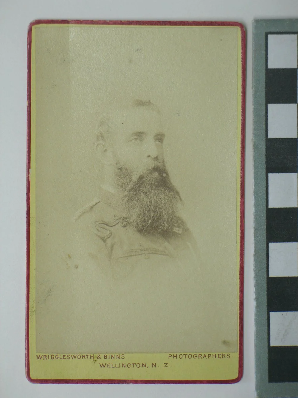 Capt Gilbert Mair (Caption: Carte-de-visite Gilbert Mair) | Record ...
