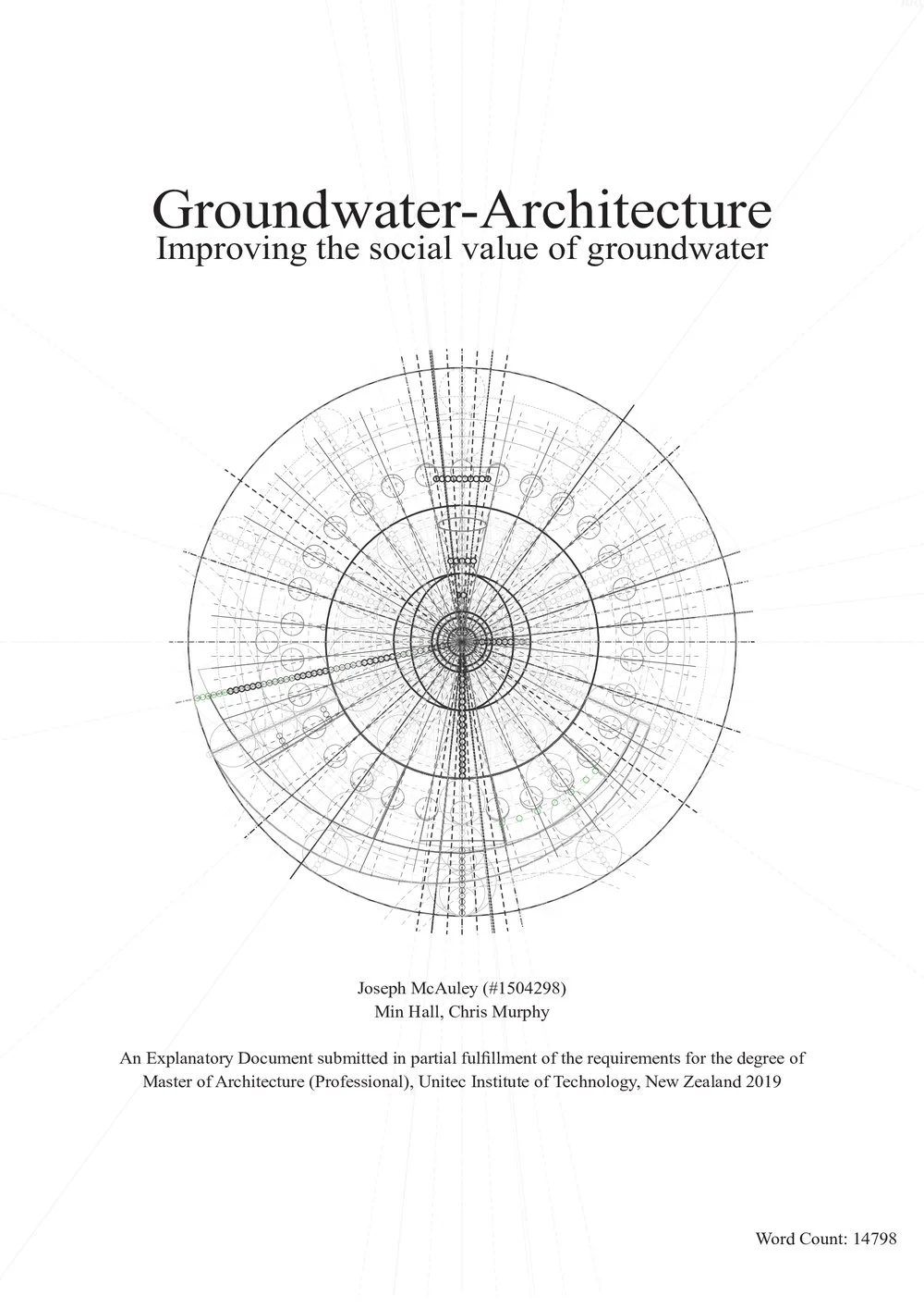 "Groundwater-Architecture: Improving the social value of groundwater" | Record | DigitalNZ