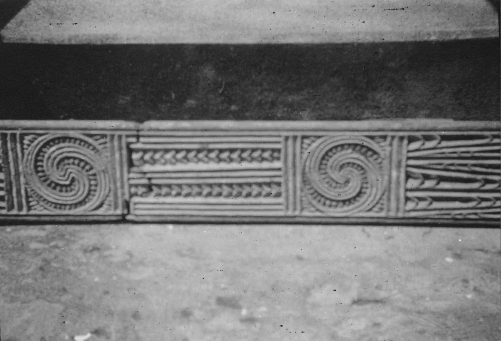 Carving (Whakairo) from Ōtūmoetai Catholic Church | Record | DigitalNZ