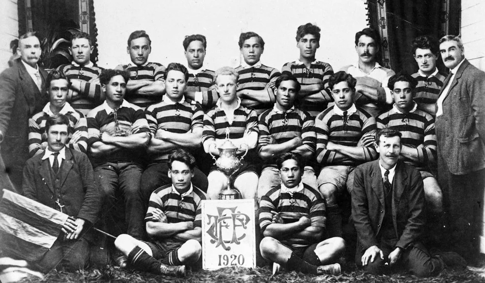 Te Puna Rugby Team 1920 | Record | DigitalNZ