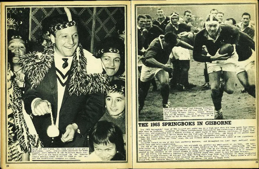 The 1965 Springboks In Gisborne | Record | DigitalNZ