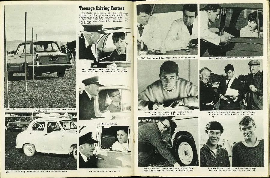 Teenage Driving Contest | Record | DigitalNZ