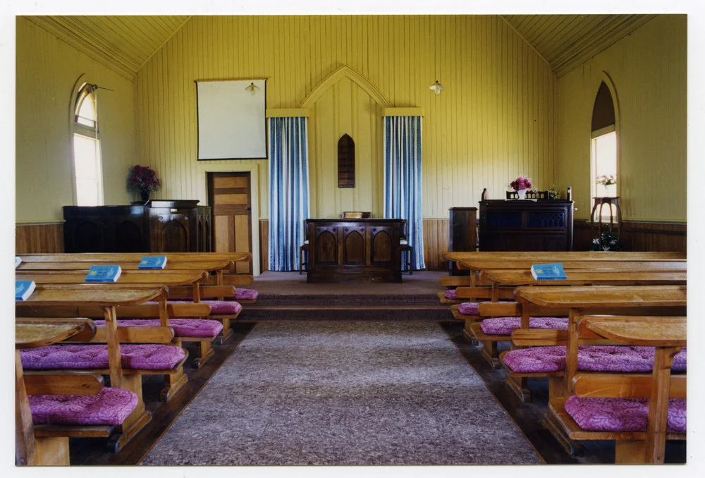 Ryal Bush Church interior | Record | DigitalNZ
