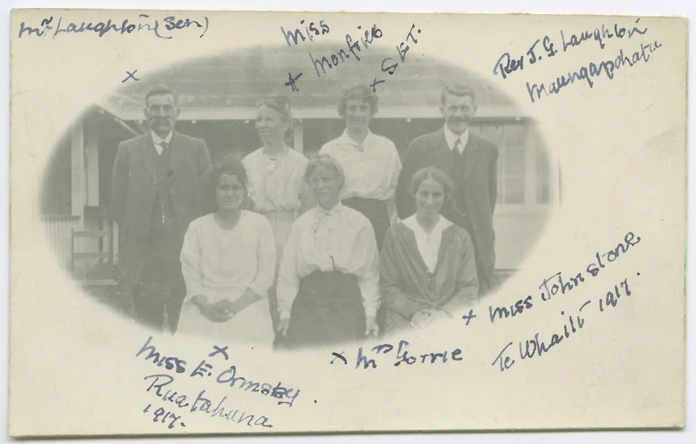 Maori Mission staff | Record | DigitalNZ