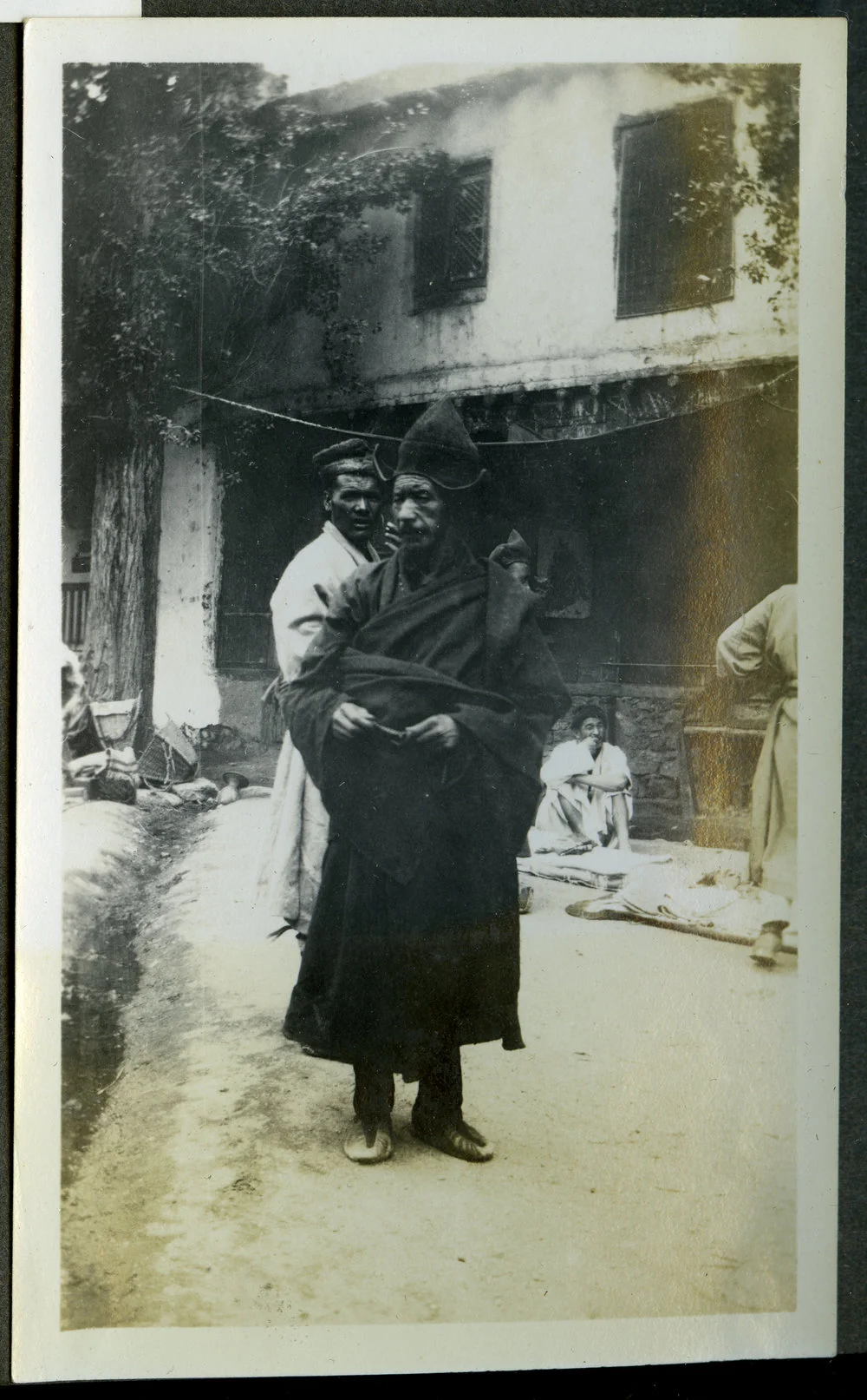 "Leh," Unidentified men in traditional dress, Lahdak, India | Record ...