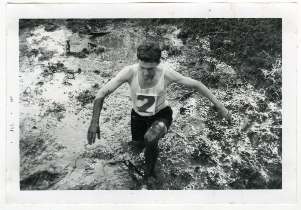 "Mud, glorious mud.... That's not a glove Roger Morrell is wearing ...