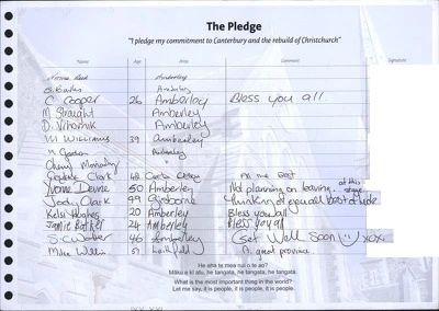 The Pledge, Book 1, Page 156 | Record | DigitalNZ