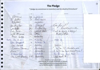 The Pledge, Book 1, Page 159 | Record | DigitalNZ