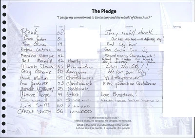 The Pledge, Book 1, Page 212 | Record | DigitalNZ