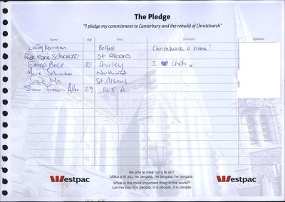 The Pledge, Book 2, Page 1 | Record | DigitalNZ