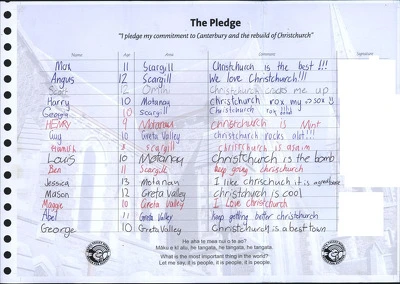 The Pledge, Book 2, Page 50 | Record | DigitalNZ